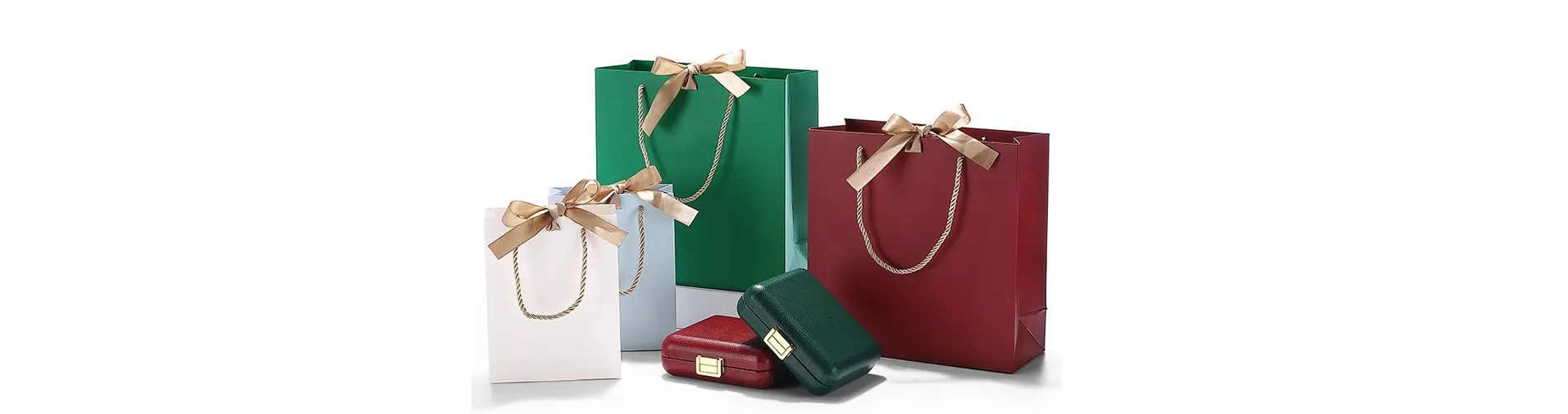 Stylish & Durable Jewelry Paper Bags - AuraPkg